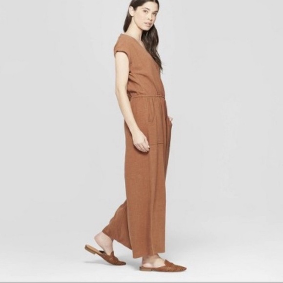 Universal Thread | Pants & Jumpsuits | Universal Thread Brown Jumpsuit | Poshmark
